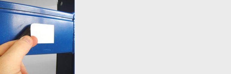 Blank Magnetic Labels | Rack And Shelf Labels