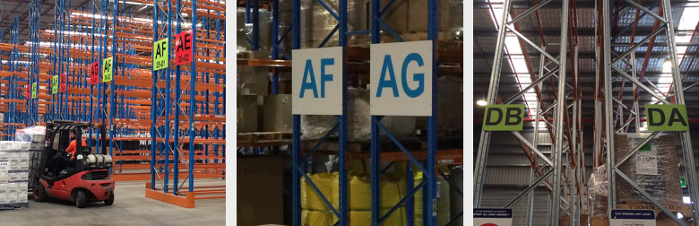 Aisle Markers | Rack And Shelf Labels
