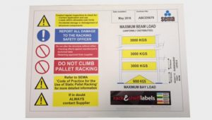 Warehouse Signs | Rack And Shelf Labels
